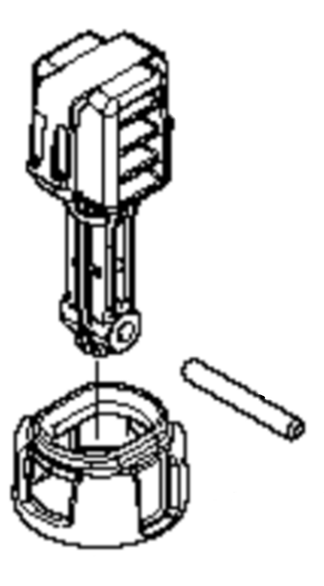 Column assy - 590 77 07-01 - Automower® 305 - ROSENHOLM HAVE OG PARK ApS